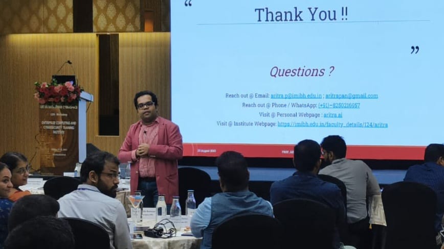 Welcome to Dr. Aritra Pan's Personal Webspace